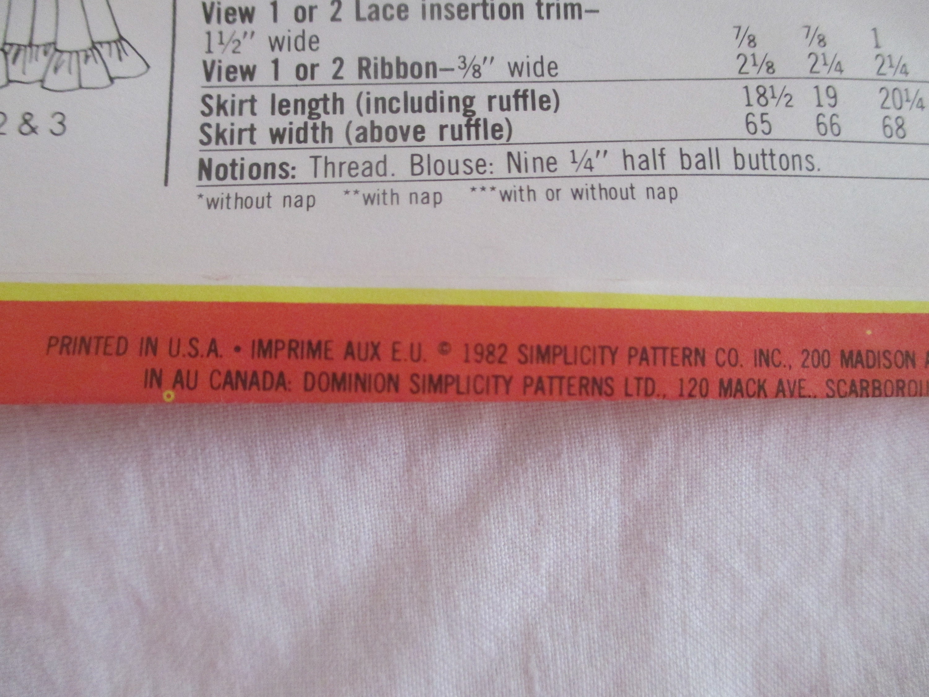 Simplicity Pattern 5625 Gunne Sax Girls Size 7 3 Piece | Etsy