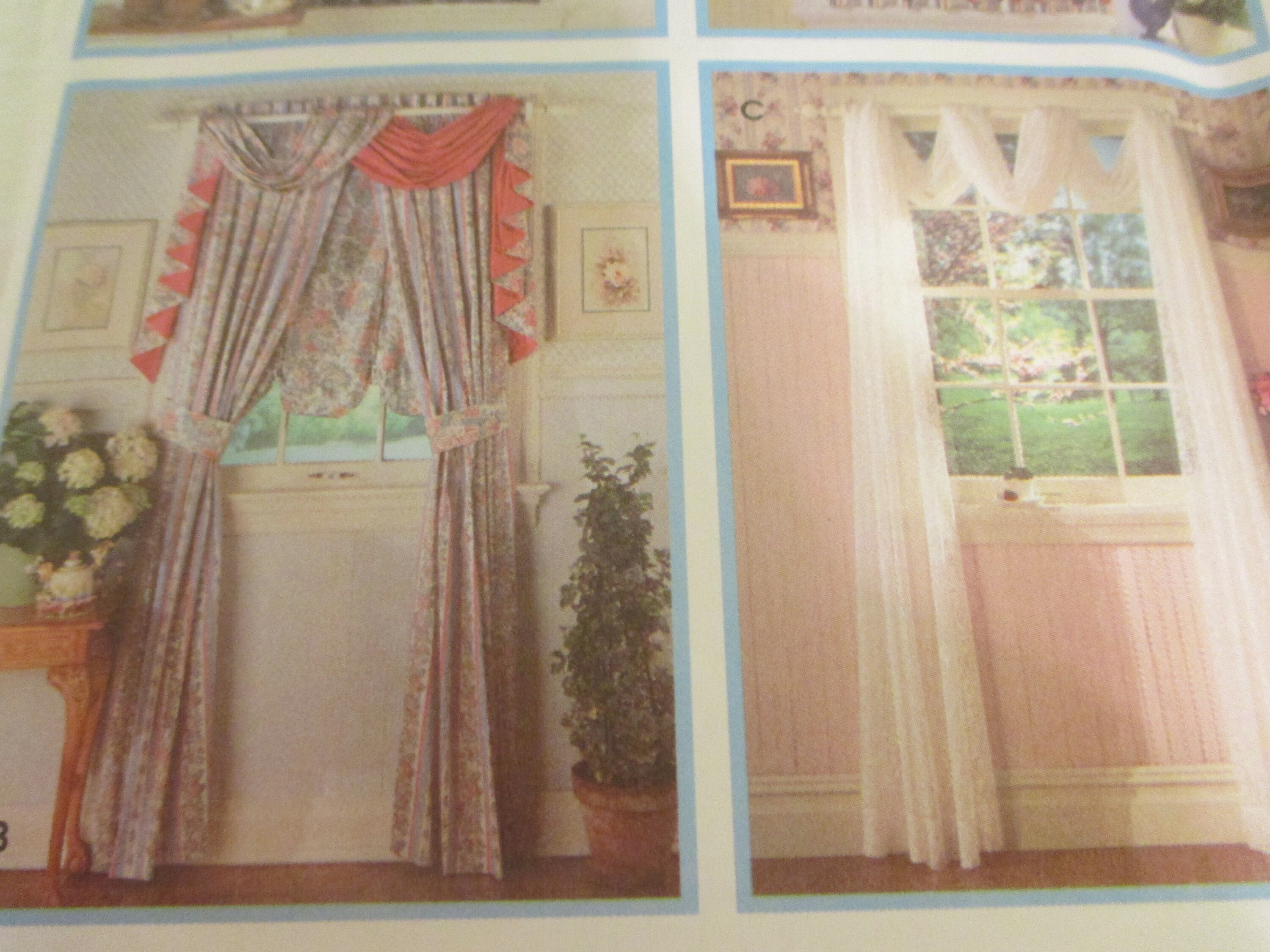 Simplicity Pattern 9771 Design Your Own Window Treatments | Etsy