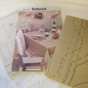 Butterick Pattern 6423 Table Top Decor Tablecloth & More - Etsy