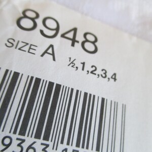 Simplicity Pattern 8948 Toddlers Dress, Pinafore or Top and Pants - 4 ...