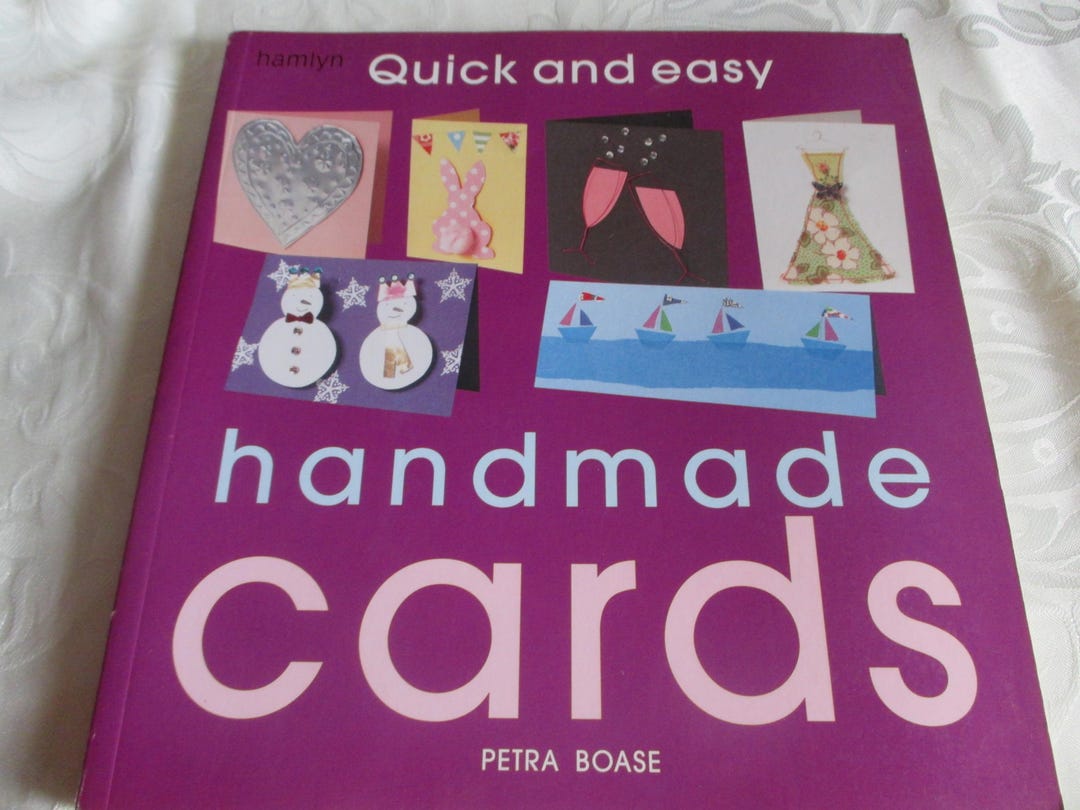 Handmade Cards Quick & Easy - Design Instruction Book - Etsy