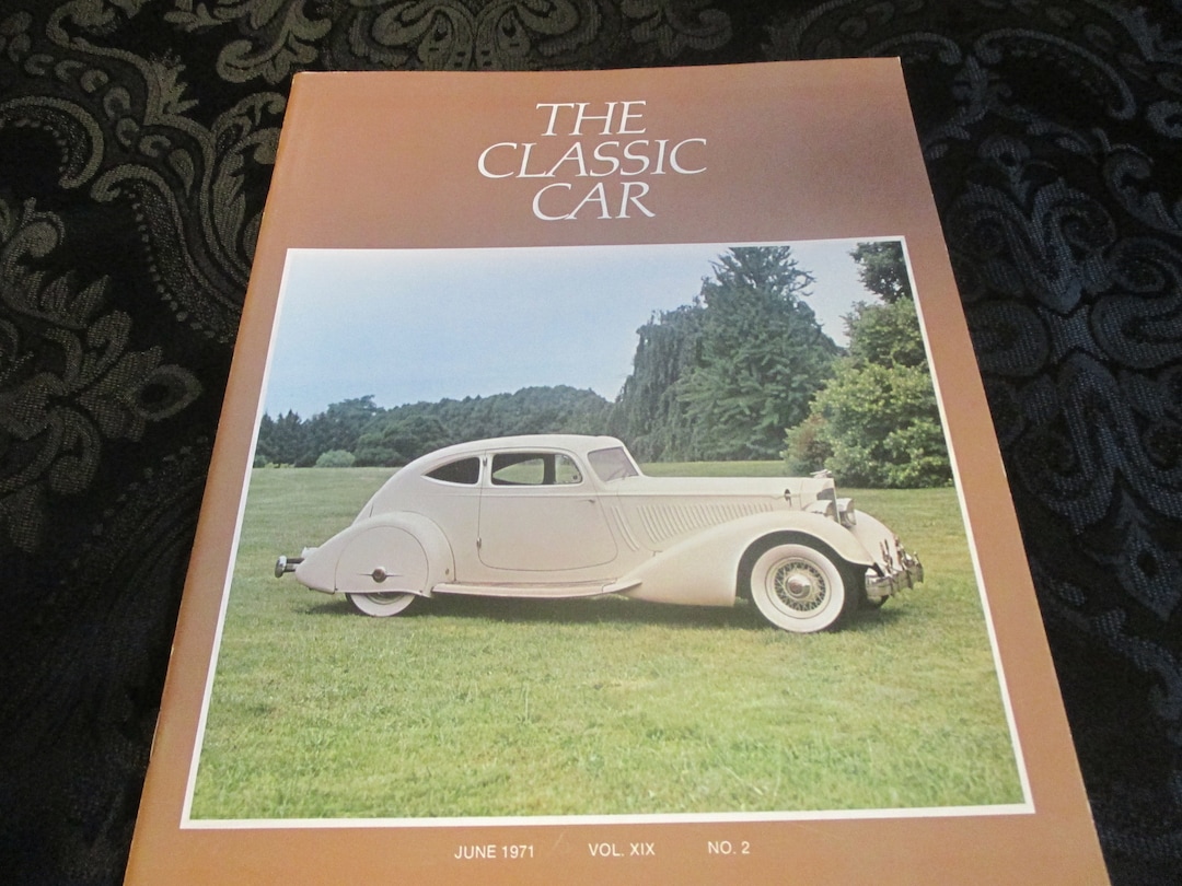 Classic Car Magazine - June 1971 Edition - Etsy