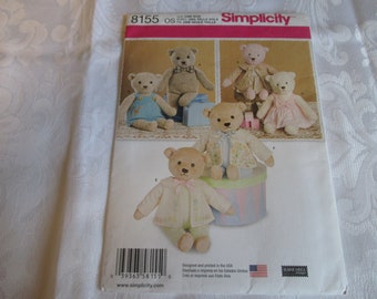 Uncut Simplicity Sewing Pattern 8155 Elaine Heigl Designs 21 1/2 in ...