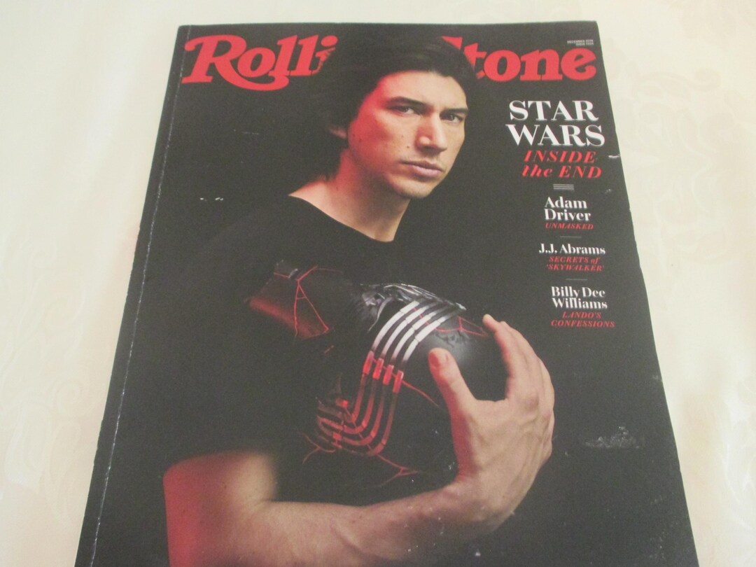 Rolling Stone Magazine - December 2019 - Star Wars Inside the End - Etsy