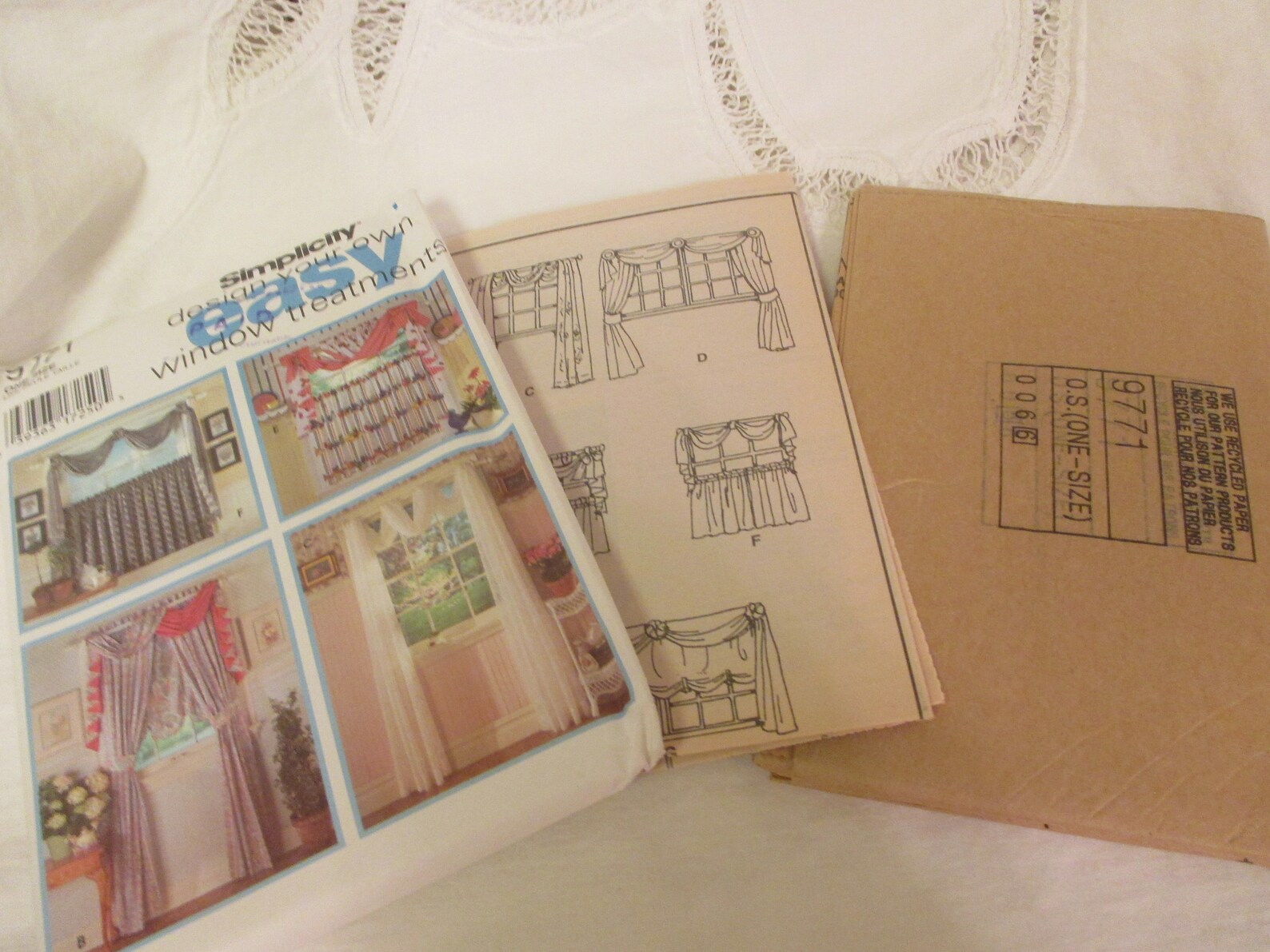 Simplicity Pattern 9771 Design Your Own Window Treatments | Etsy