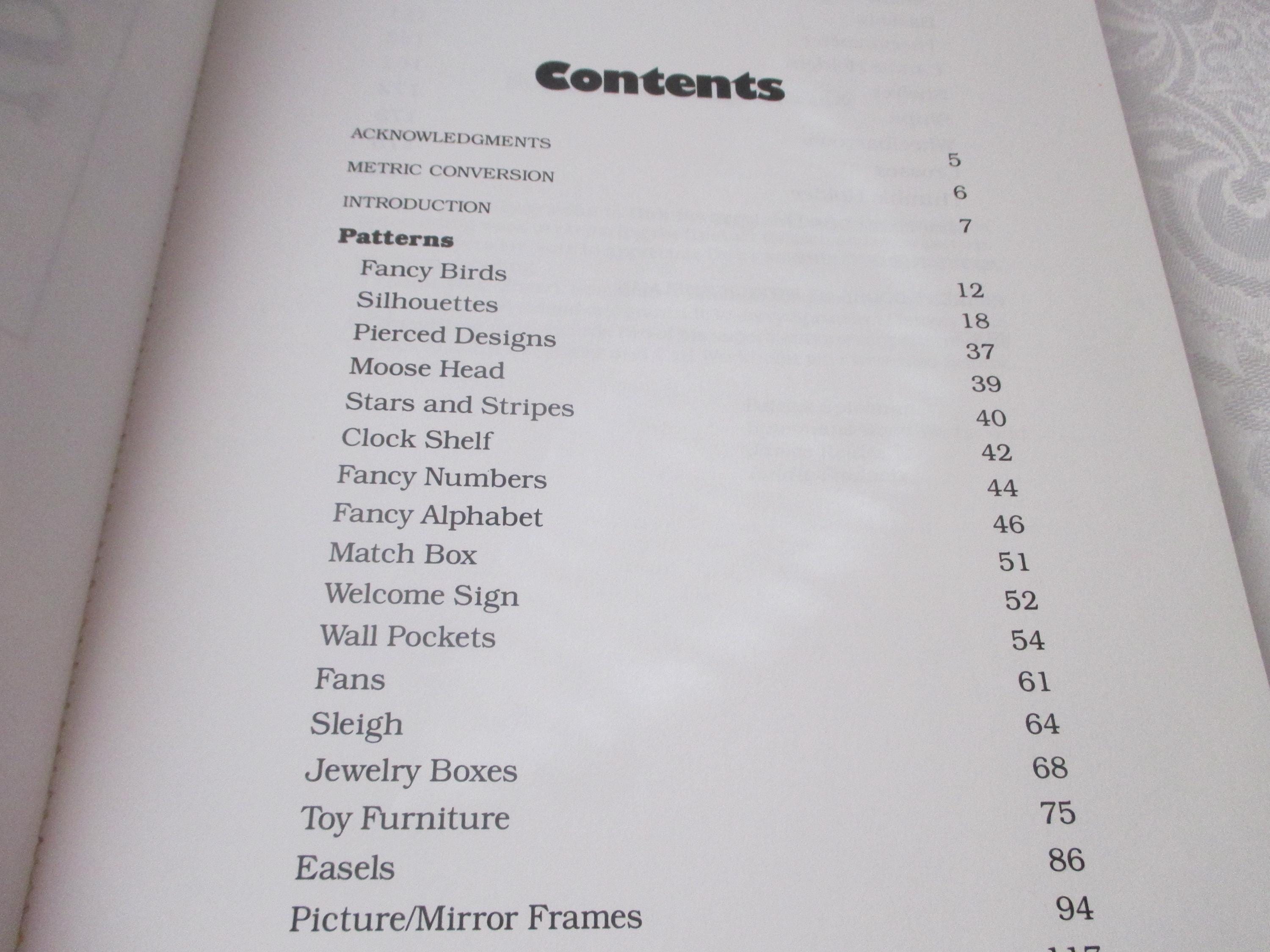 Classic Fretwork Scroll Saw Patterns & Projects Book - Etsy