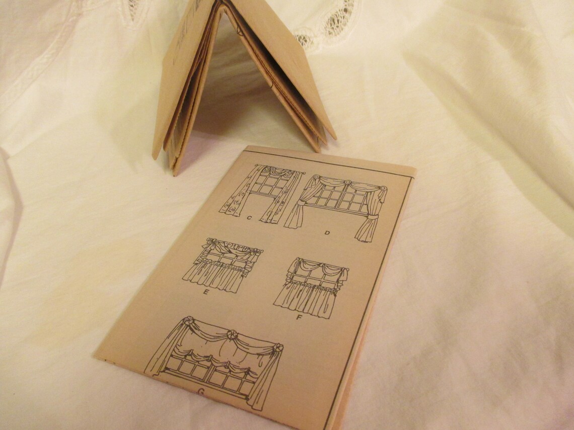 Simplicity Pattern 9771 Design Your Own Window Treatments | Etsy