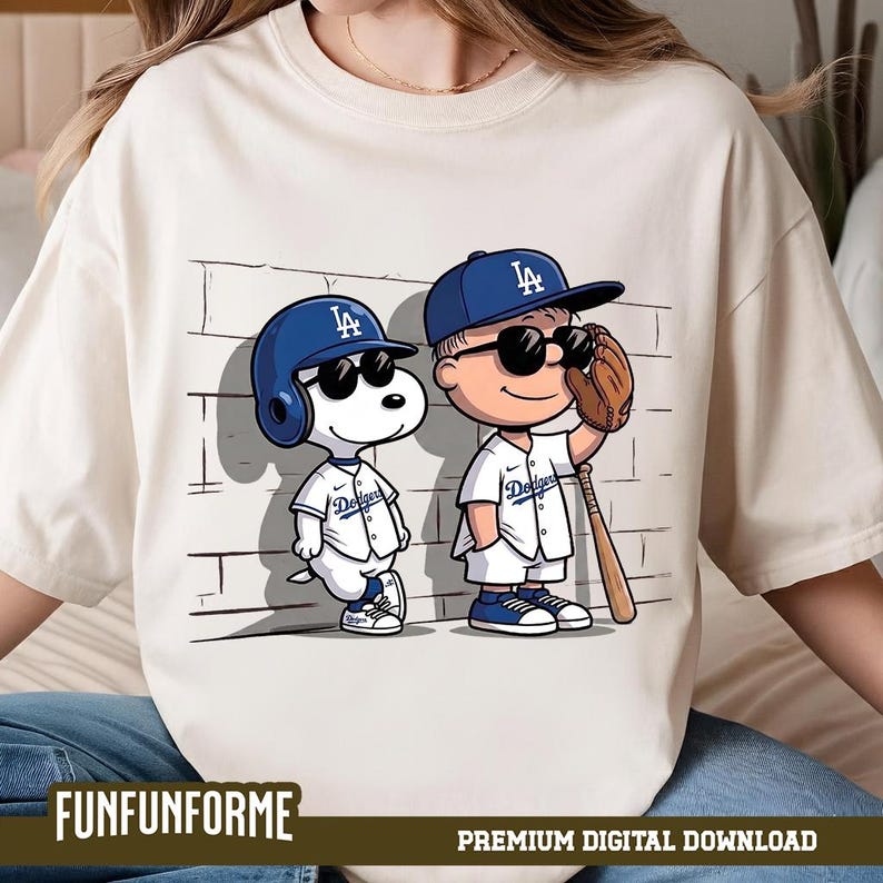Los Angeles Vintage Cartoon Baseball Sports Design Png Dog Snoop ...