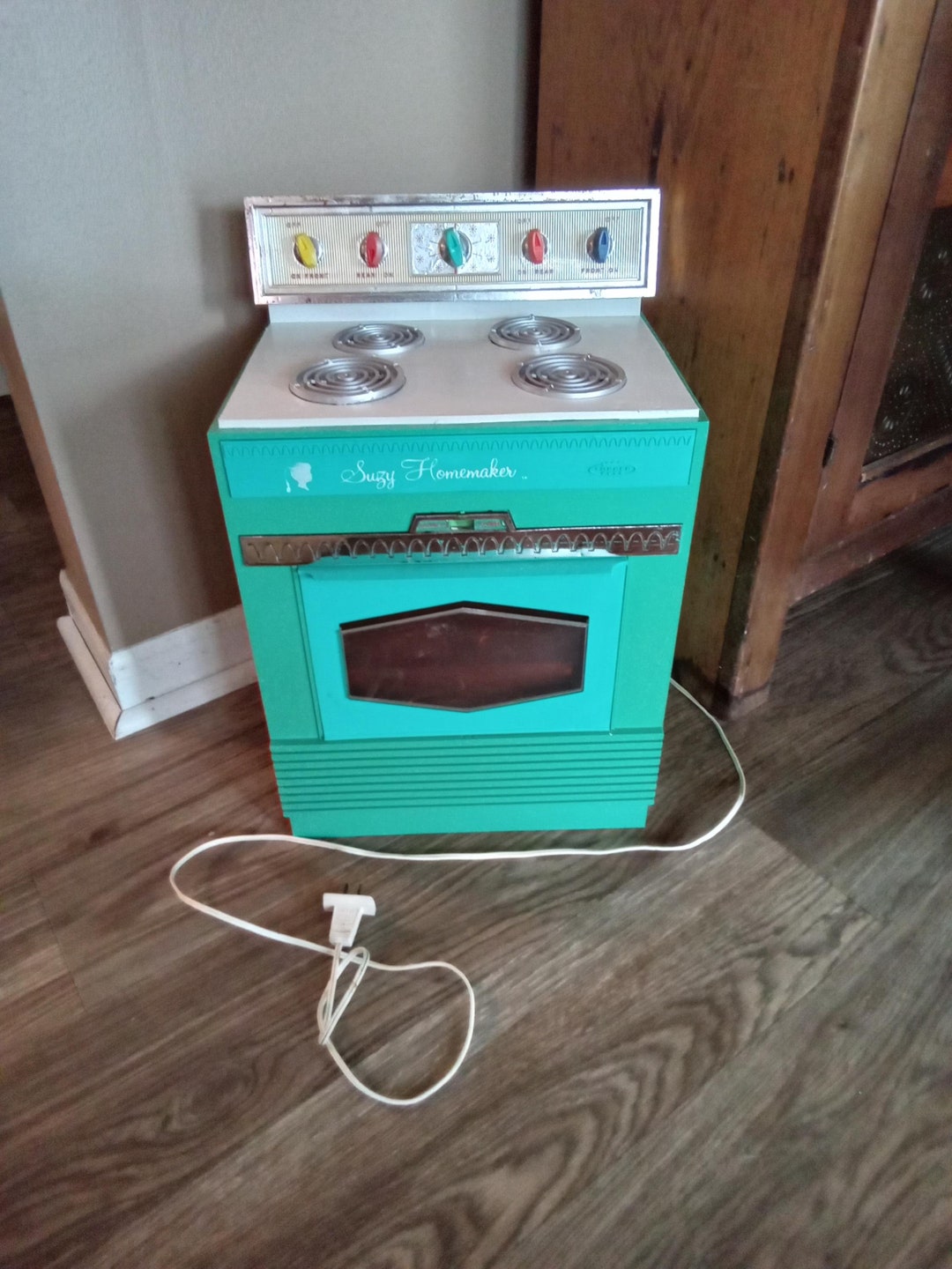 Vintage Suzy Homemaker Electric Toy Stove-working Condition - Etsy