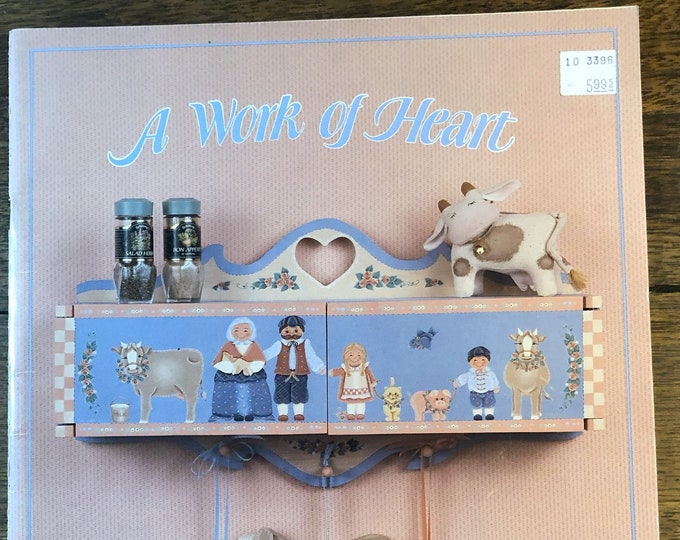 Painting Book, Tole Painting Book, A Work of Heart, Country Painting ...