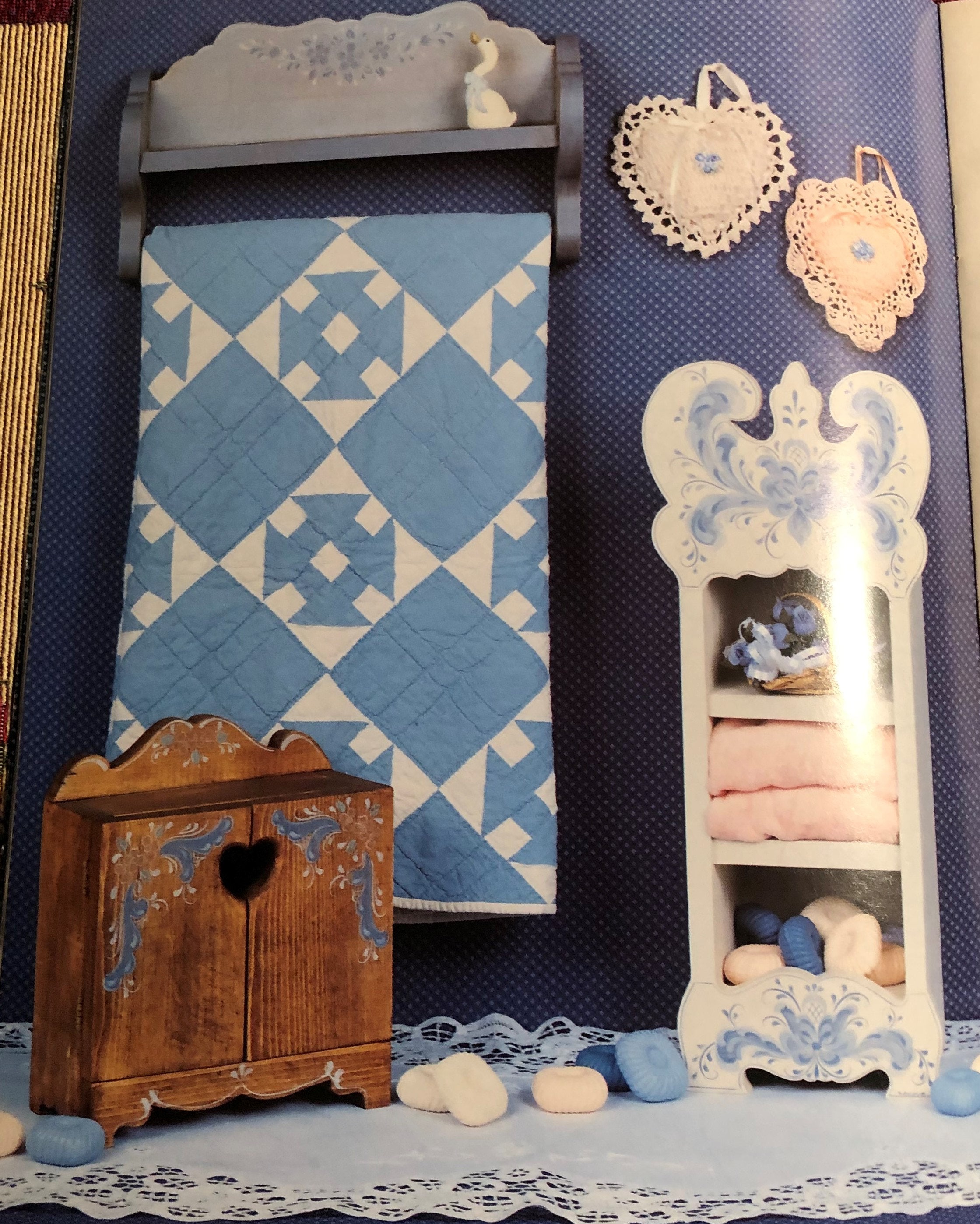 Susan Roach Cozy Cottage Emily Dinsdale Tole Painting Pattern Book Out ...