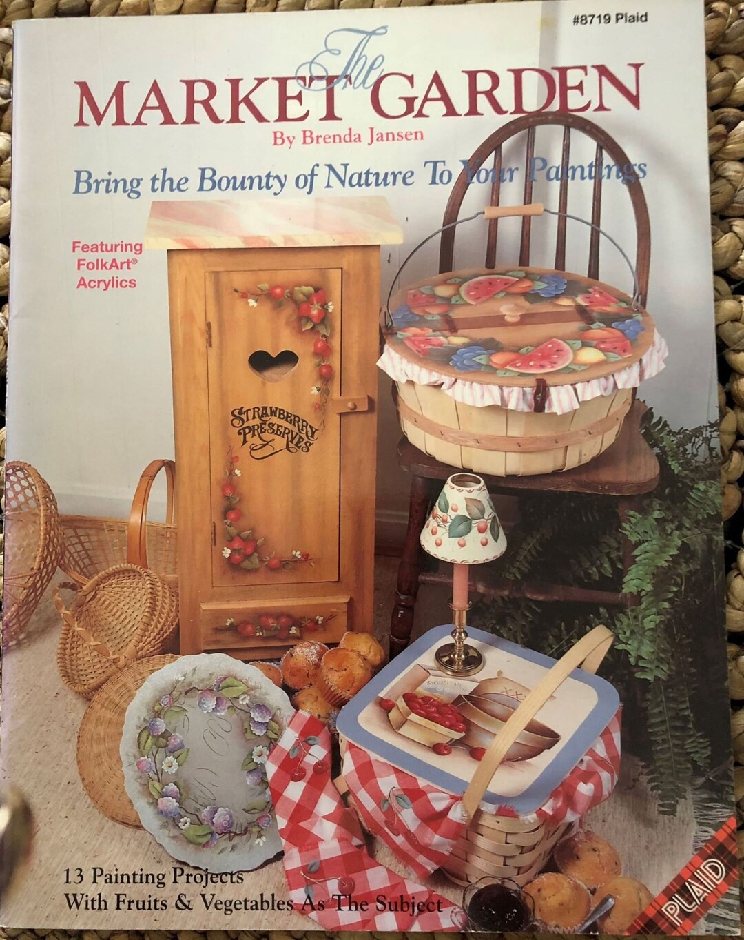 Painting Book, Tole Painting Book, the Market Garden, Veggi Fruit ...