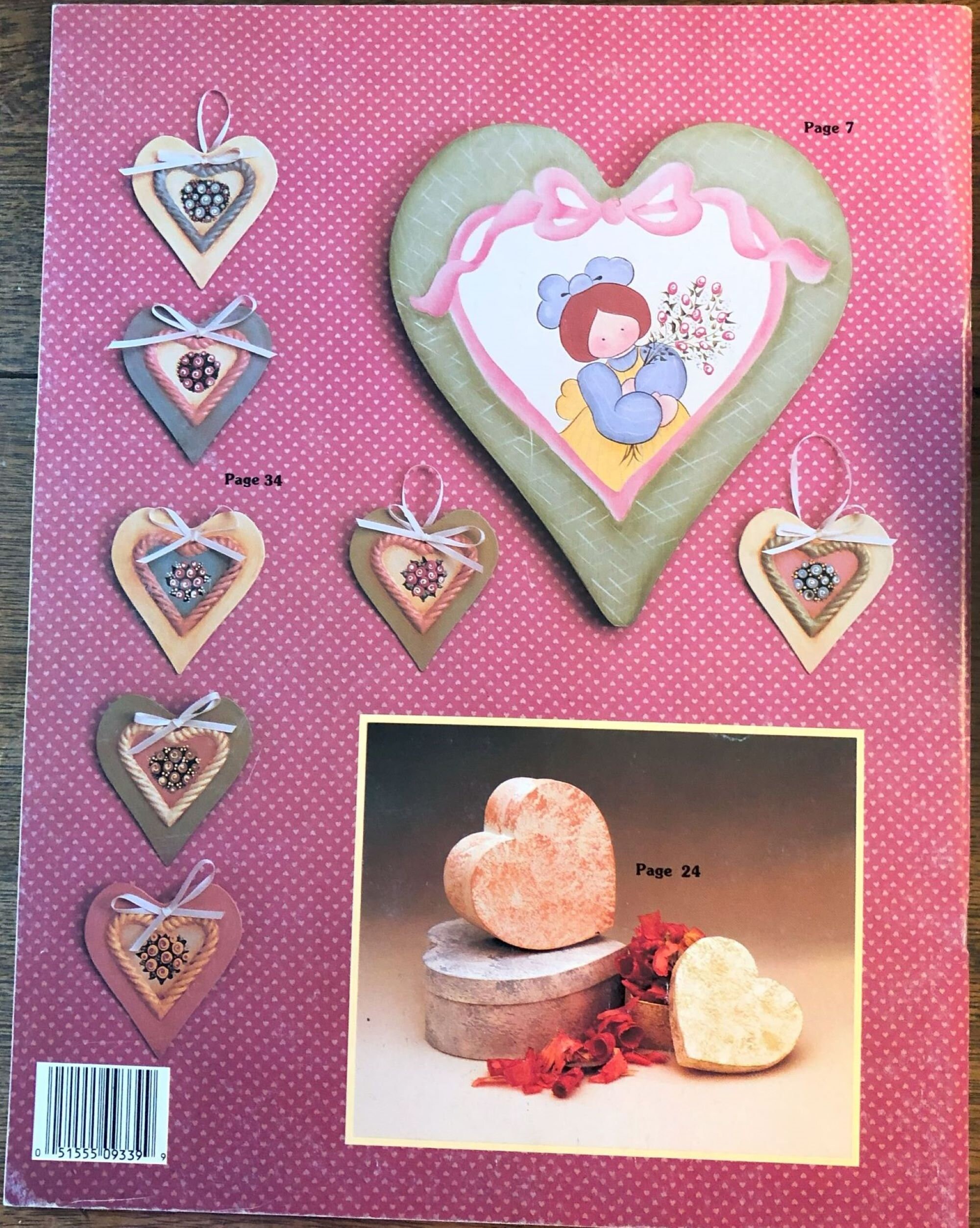 Homespun Hearts, Pat Olson, Tole Painting, Pattern Book, Folk Art ...