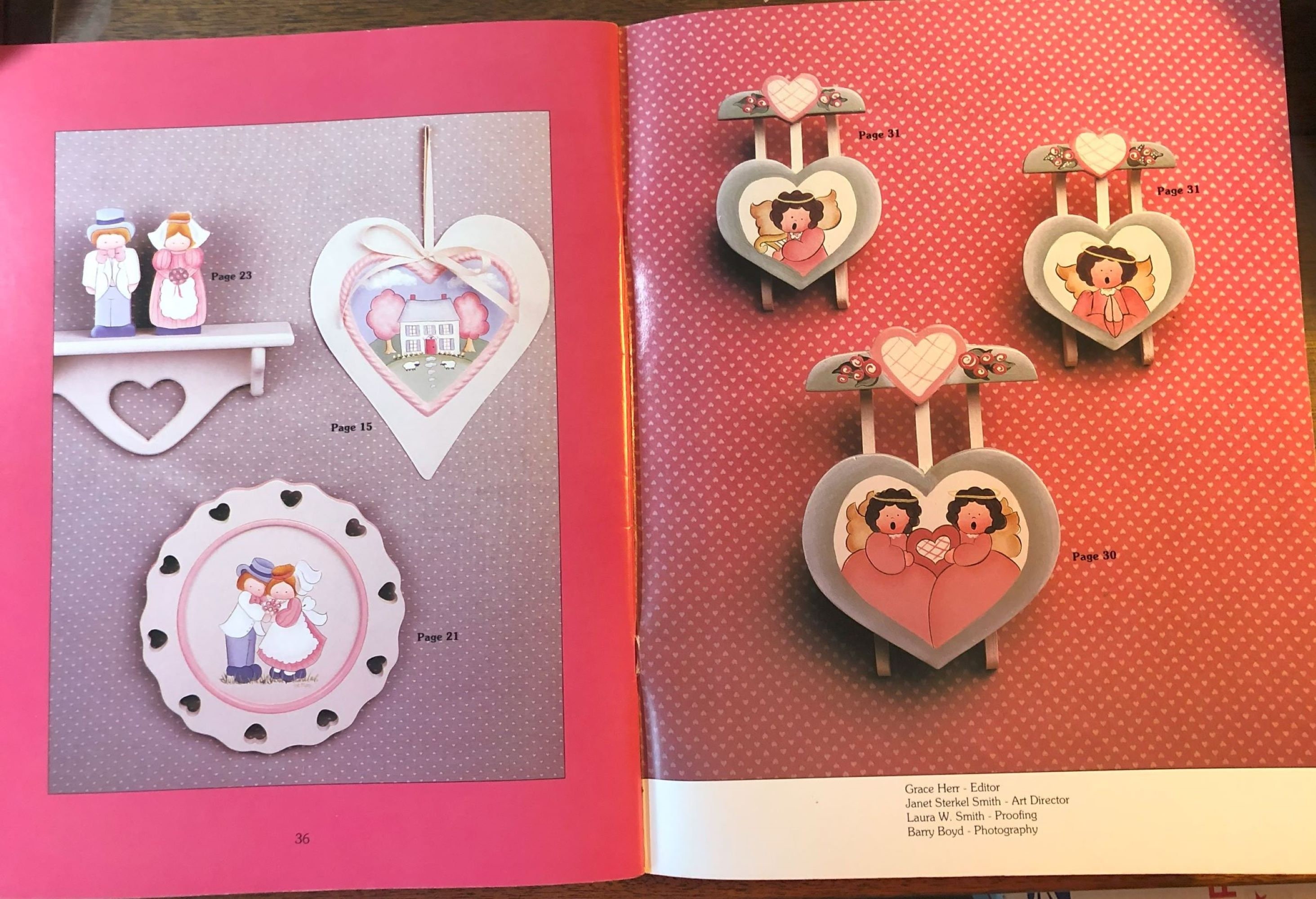 Homespun Hearts, Pat Olson, Tole Painting, Pattern Book, Folk Art ...