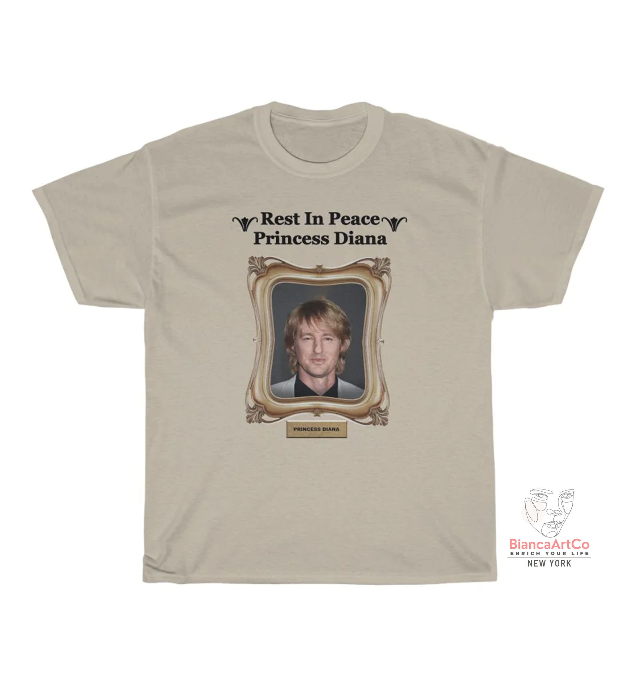 RIP Princess Diana Owen Wilson Shirt