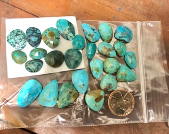 Rose Cut Turquoise | Etsy