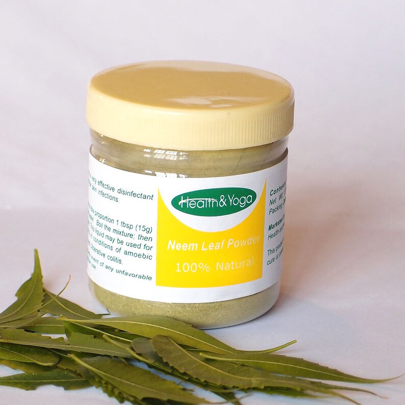 Neem Leaf Powder - Etsy