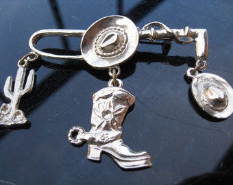 Western brooch | Etsy