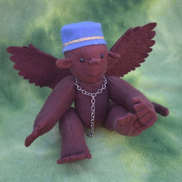 Wizard of Oz Flying Monkey Plush - Etsy