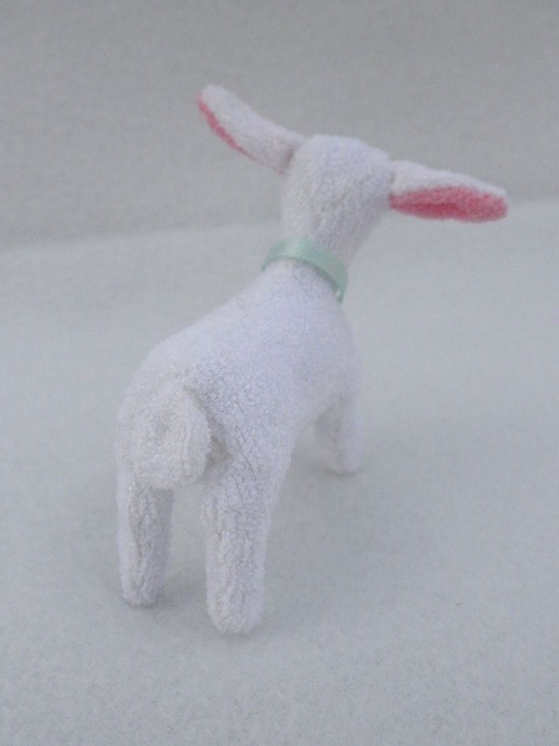 Lambert - Miniature Soft Sculpture Lamb With Armature, Spring Lamb - Etsy