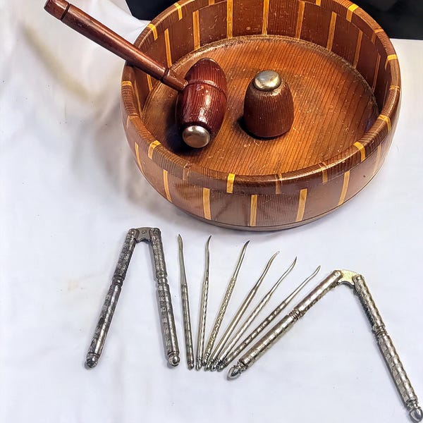 Nut Cracker Vintage Bowl - Etsy
