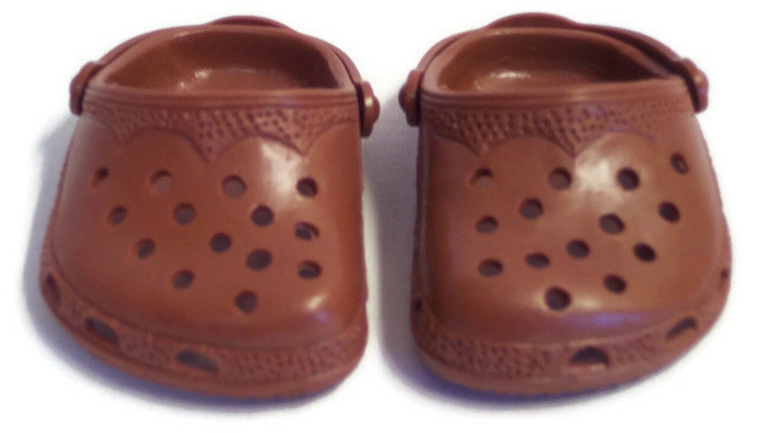 Brown Clog Doll Shoes, Fits 18" American Girl Dolls - Etsy