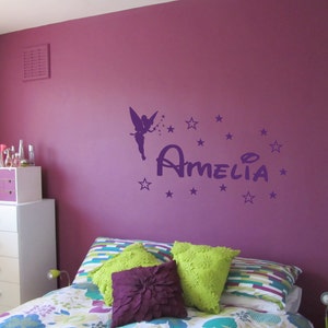 Girl Name Wall Decal Girls Name Decal Girl Name Decor nursery Decor ...