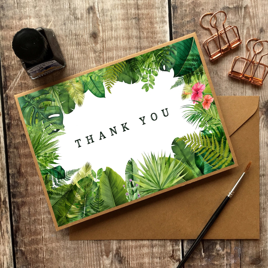 Thank You Card, Thank You Card Set, Thank You Card Pack, Thank You ...