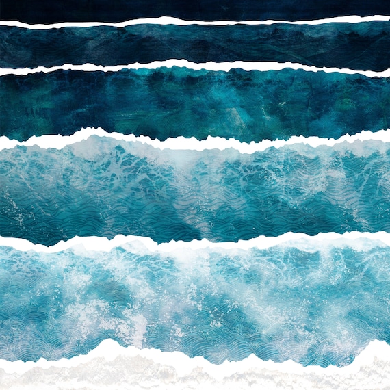 Adventure Card Ocean Card Ocean Greetings Card Blank Ocean Card Beach ...