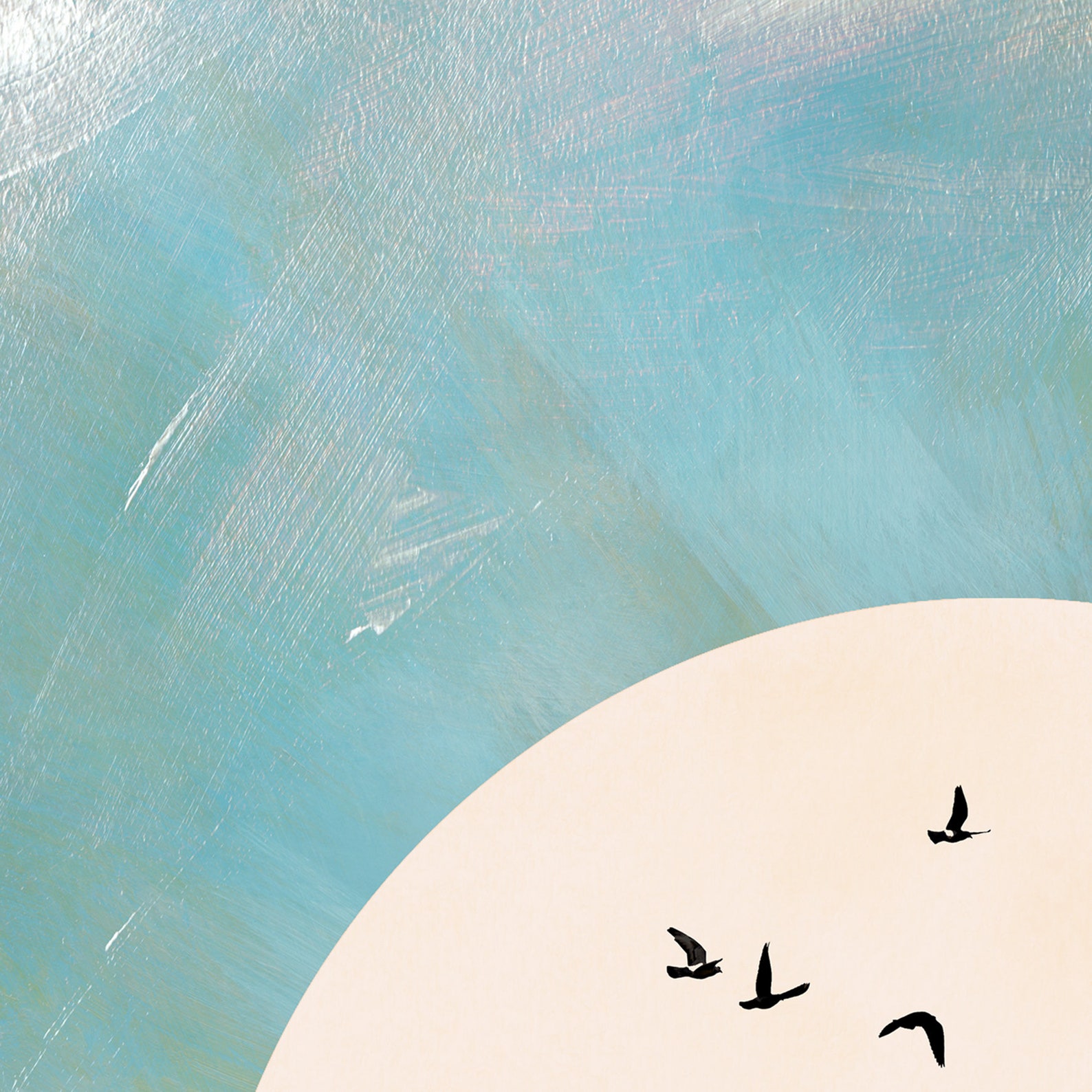 Sun and Birds Print, Bird Silhouette Print, Sun Silhouette Art, Sunrise ...