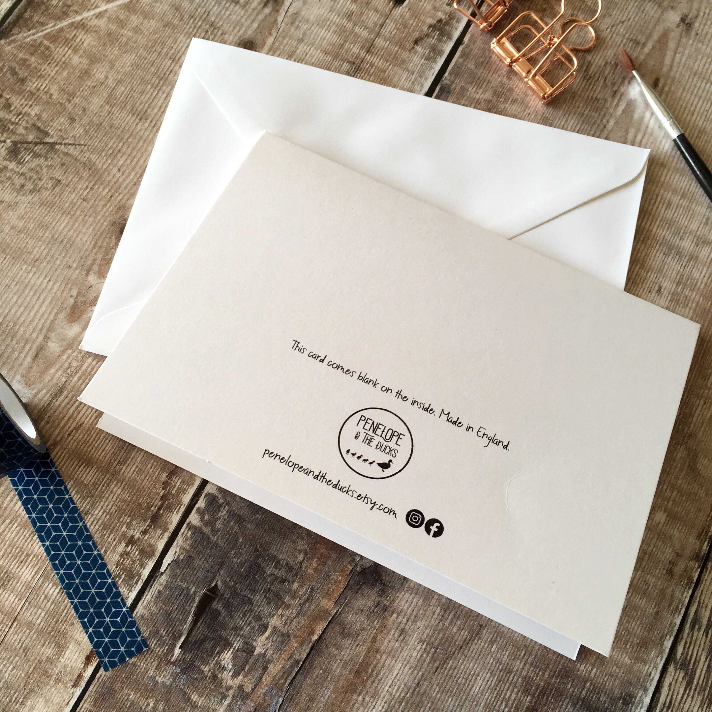 Winter Wildlife Card Set Blank Greetings Thank You Cards | Etsy UK