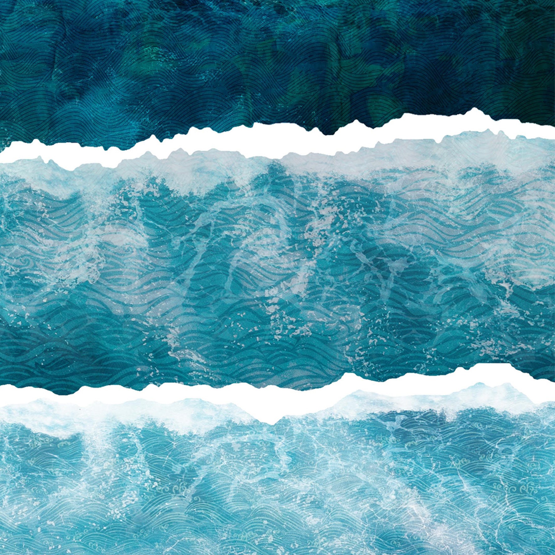 Ocean Print, Beach Poster, Night Ocean, Ocean Waves Aerial, Ocean Wall ...