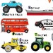 Transport Abc, Vehicle Alphabet, Kids Alphabet Print, Nursery Abc Print ...