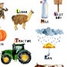 Farm Alphabet, Farm Animals Print, Children's Alphabet Print, Nursery ...