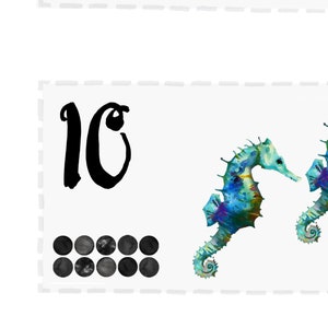 Childrens Number Poster, Animal Numbers, 1-10, Counting Poster, Number ...