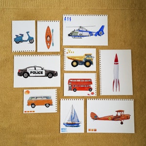 Transport Abc, Vehicle Alphabet, Kids Alphabet Print, Nursery Abc Print ...