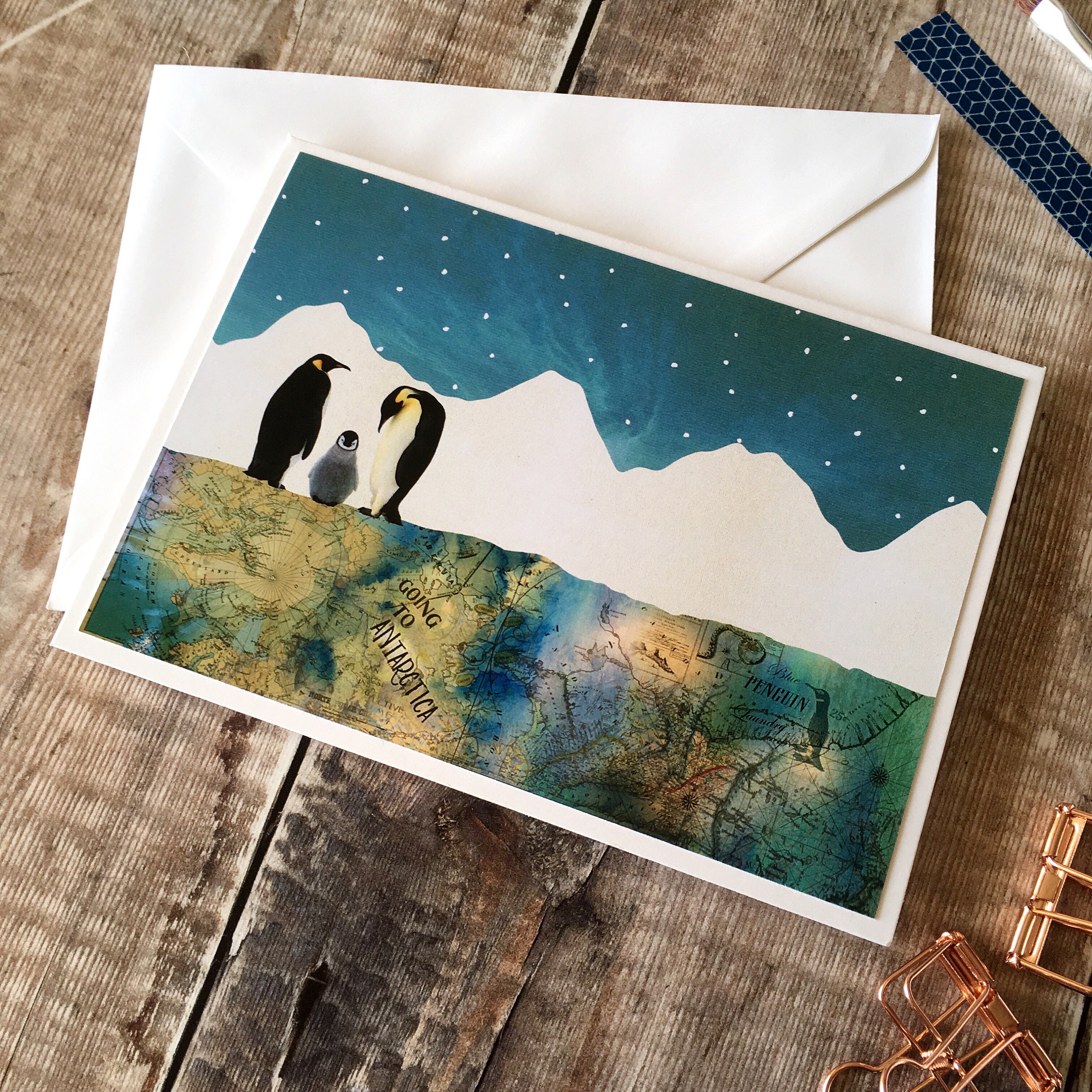 Winter Wildlife Card Set, Blank Greetings, Thank You Cards, Christmas ...