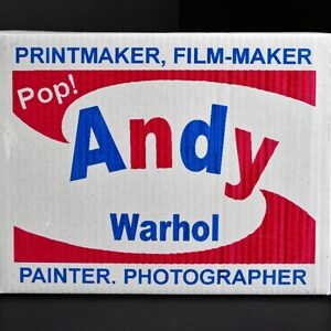 Andy Warhol, a Limited Edition Screen Printed Box - Etsy