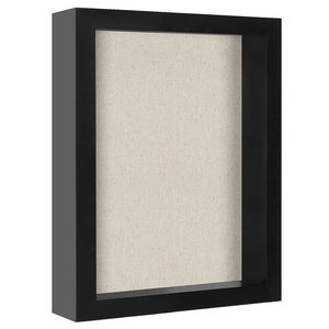 8x10 Shadow Box Frame With Soft Linen Back Perfect to - Etsy