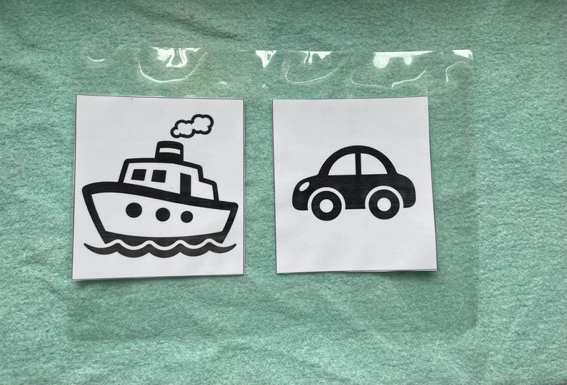 High Contrast Baby Cards Printable PDF | Black White Newborn Cards ...