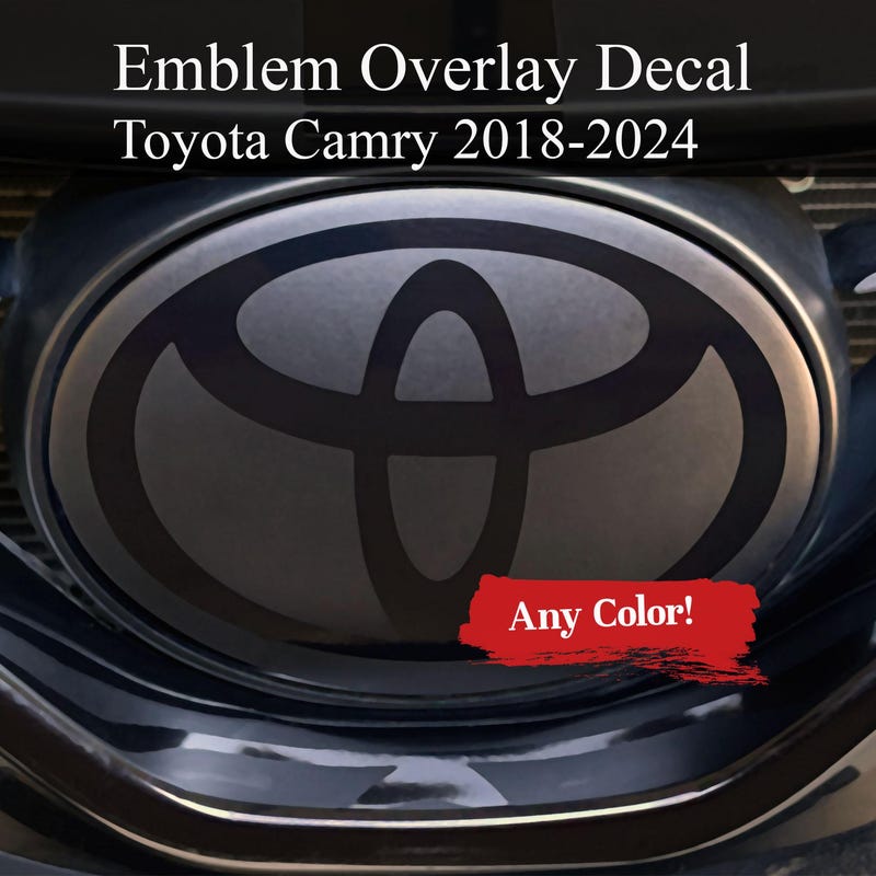 Car Decals 2025 Camry - Etsy