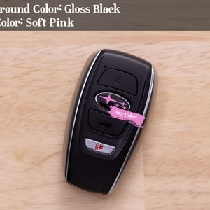 Set of 2 Key Fob Emblem Overlay Decals Precision Cut Any Colors ...