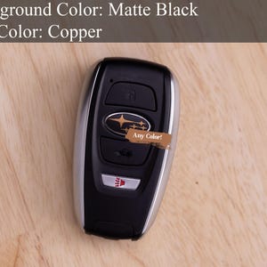 Set of 2 Key Fob Emblem Overlay Decals - Precision Cut - Any Colors ...