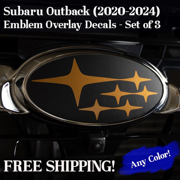 Subaru Emblem Overlay Outback - Etsy