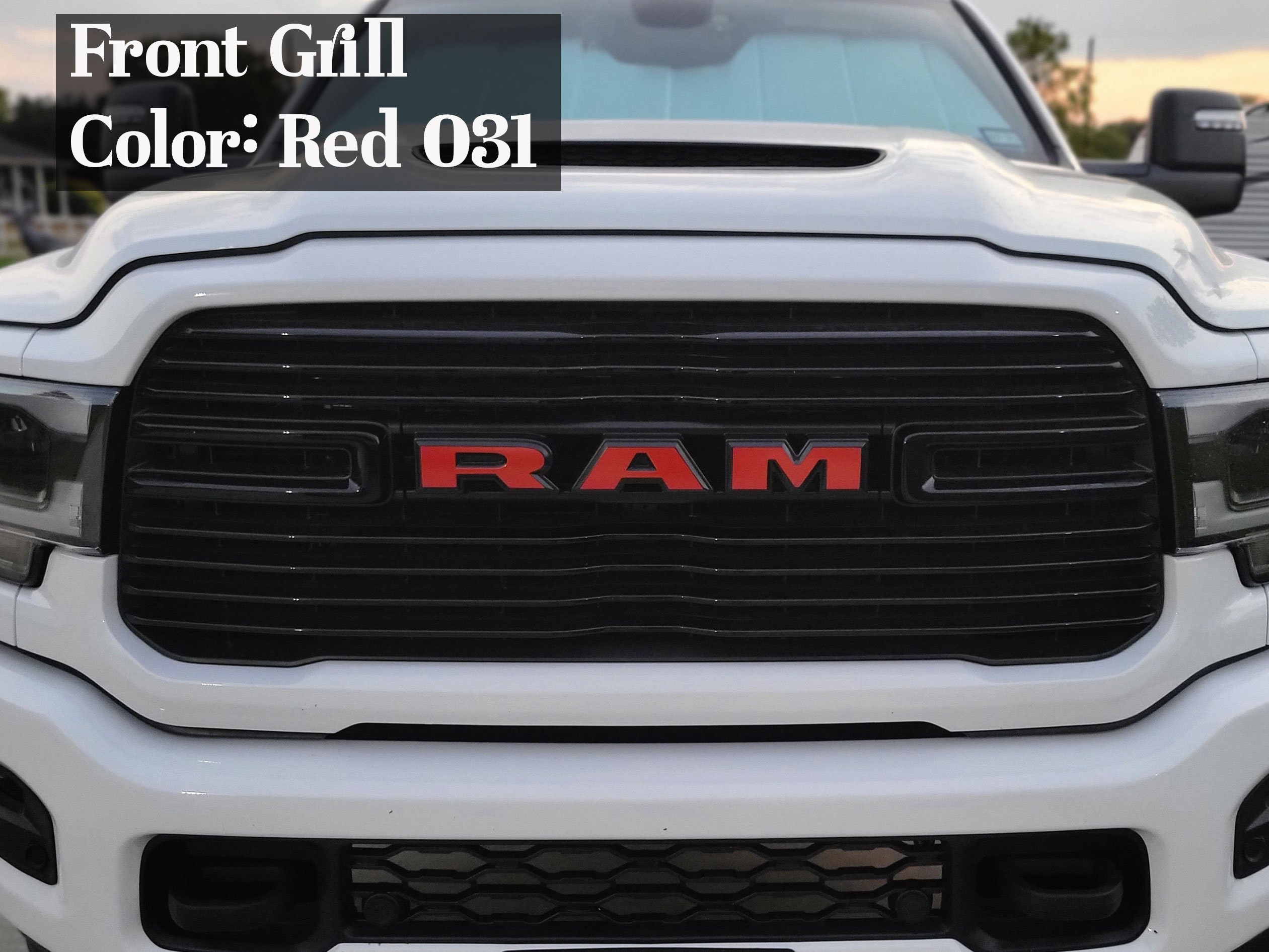 RAM Grill and Door Emblem Overlay Decals 2019-2023 1500 - Etsy
