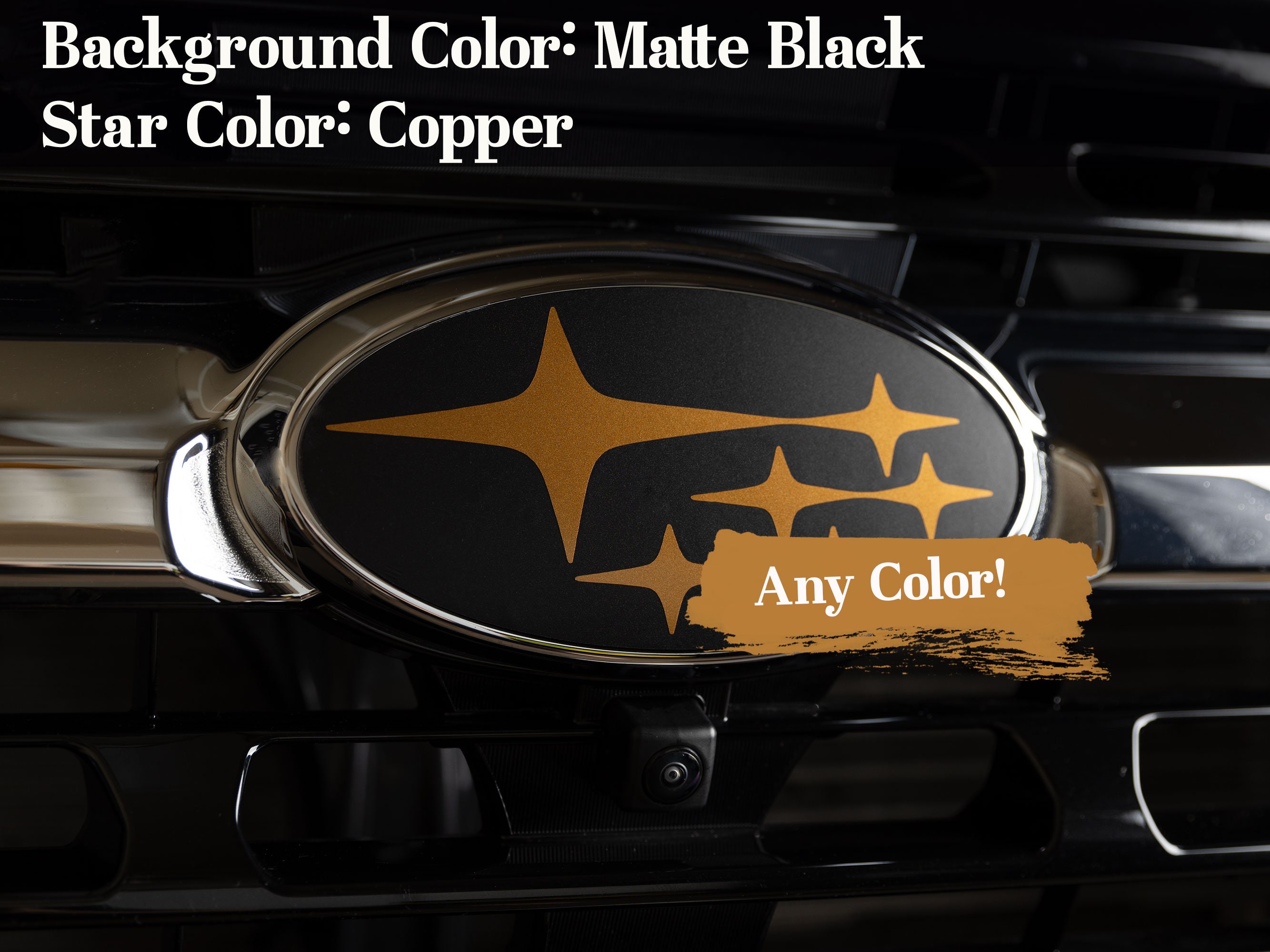Subaru Emblem Overlay Template
