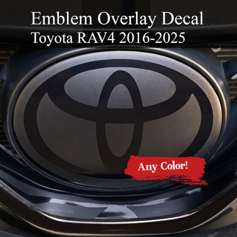 Rav 4 Badge Sticker - Etsy