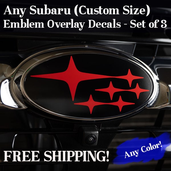 Subaru Steering Wheel Emblem Overlay - Etsy