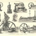 Steam Engine Print 1858 Double Page Print Showing Various Types of ...