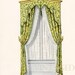 Interior Design Print of a Bed Chamber and Drapes. Guilmard Paris C1866 ...